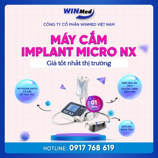 Mua máy cấy ghép Implant Micro NX giảm giá - Winmed
